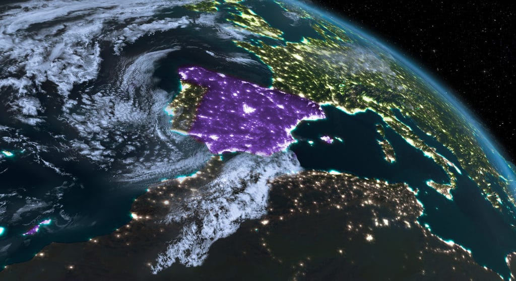 International connectivity in Spain as the nucleus of Southern Europe ...